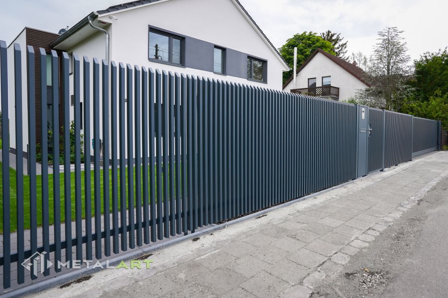 REF1349 - Zaun modern vertikal METRUM